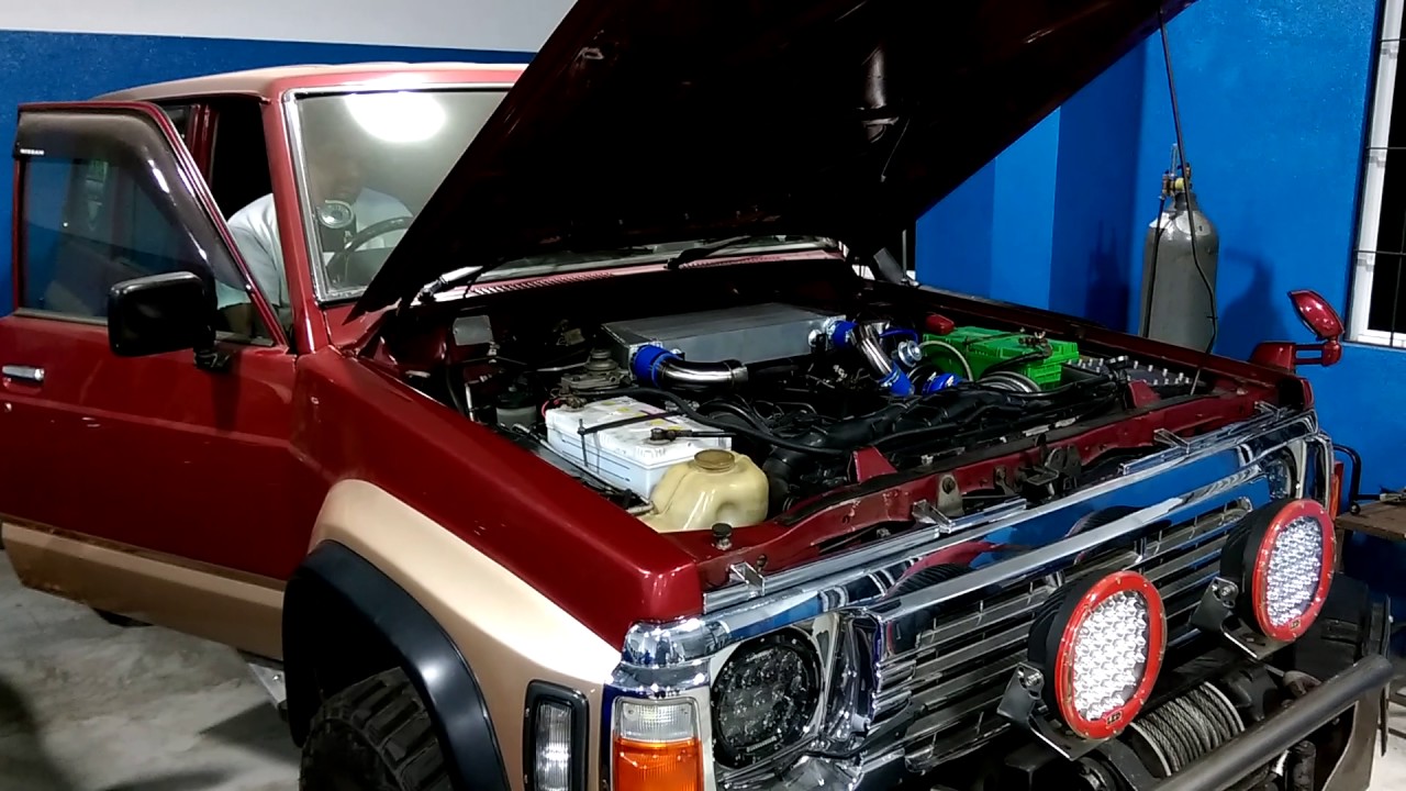 WEPR Nissan Patrol TD42 GTX28 Turbo kit - YouTube
