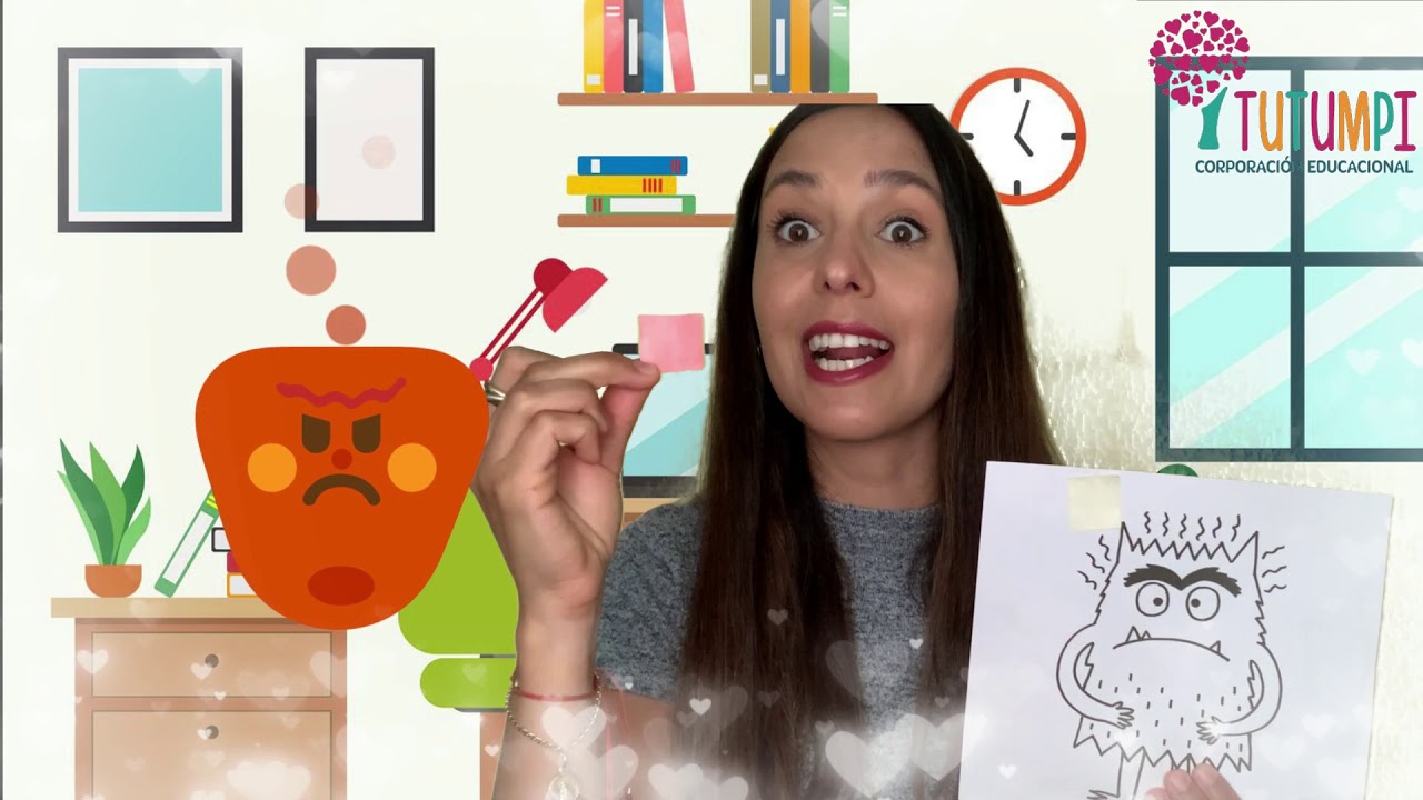 "Monstruo de las emociones" con Psicóloga Claudia Saenz - YouTube
