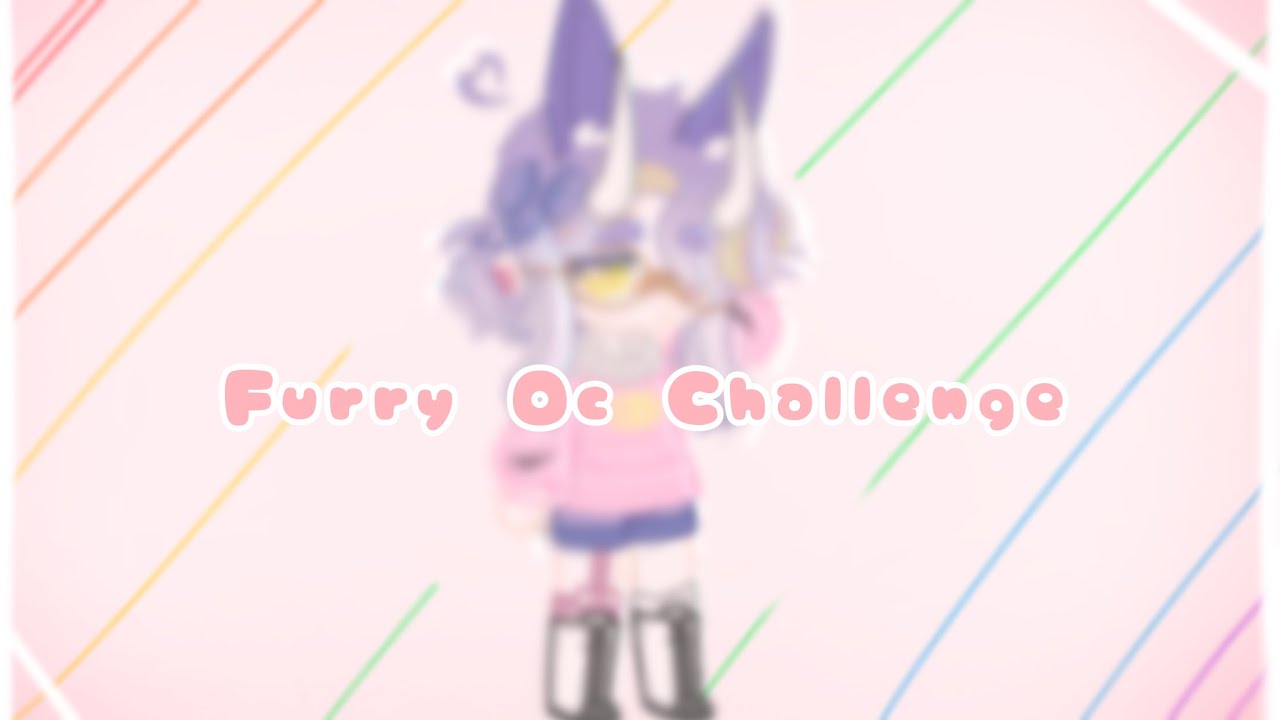 Furry Gacha Oc Challenge|Character Creation - YouTube