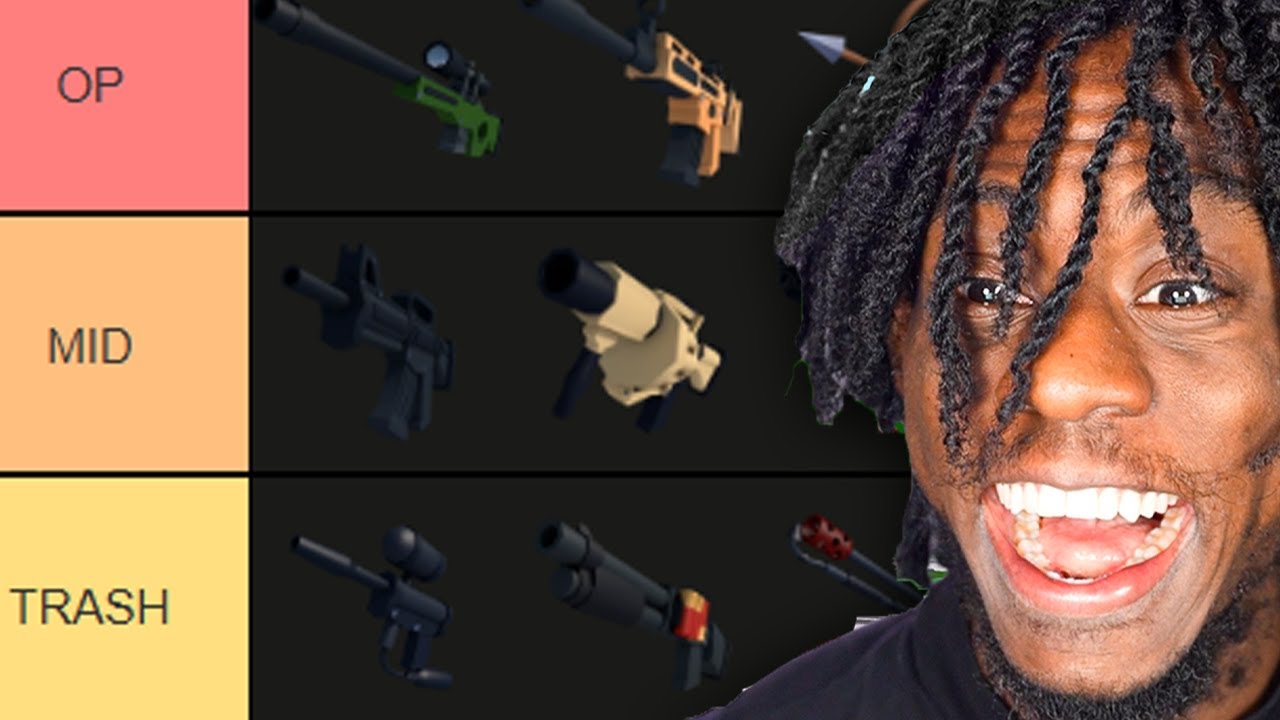 I Ranked Every Roblox RIVALS Gun - YouTube