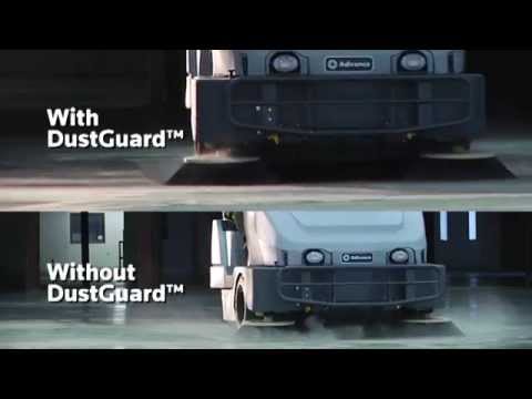 Advance SW8000 Industrial Sweeping Machine - YouTube