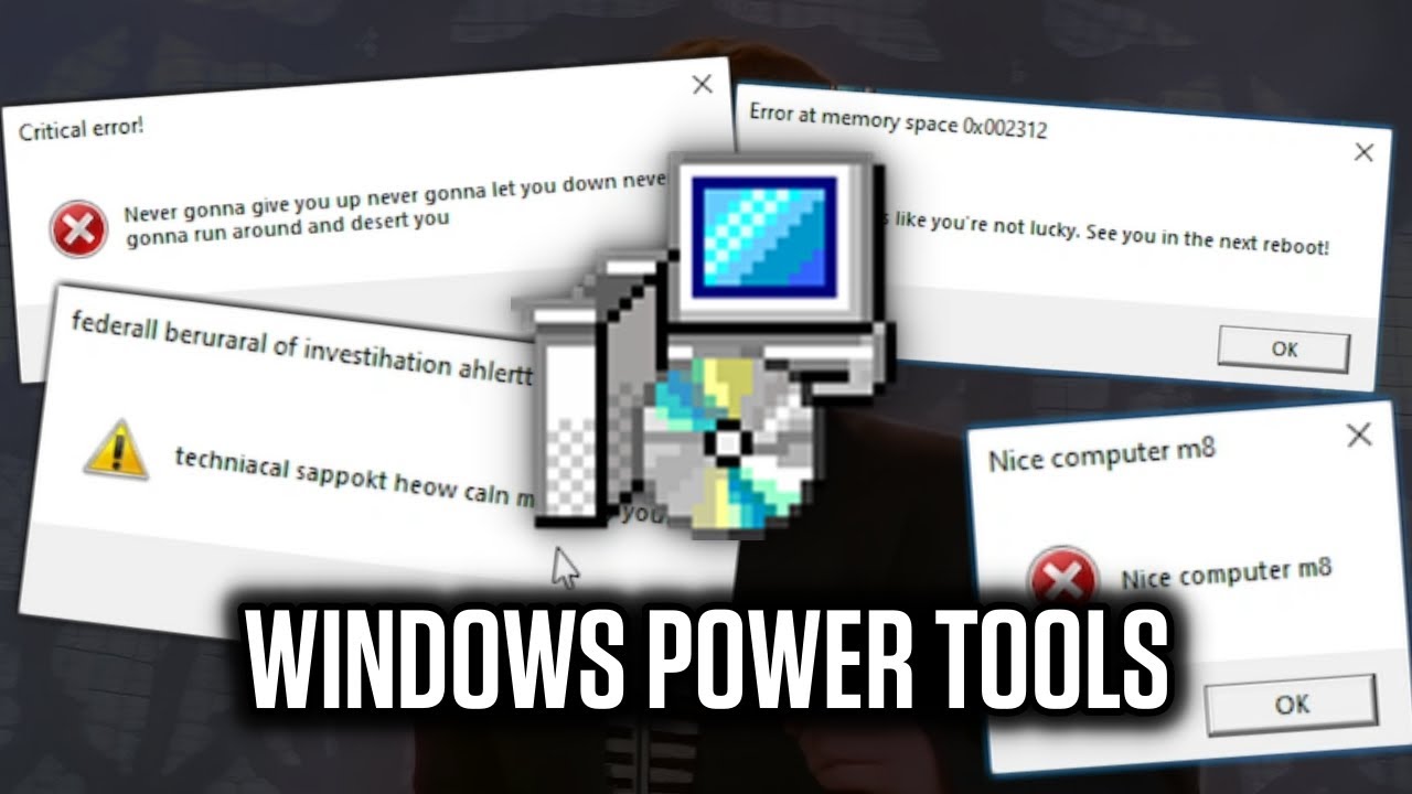 Windows Power Tools.exe - Tools yang katanya Resmi tapi... SUS - YouTube