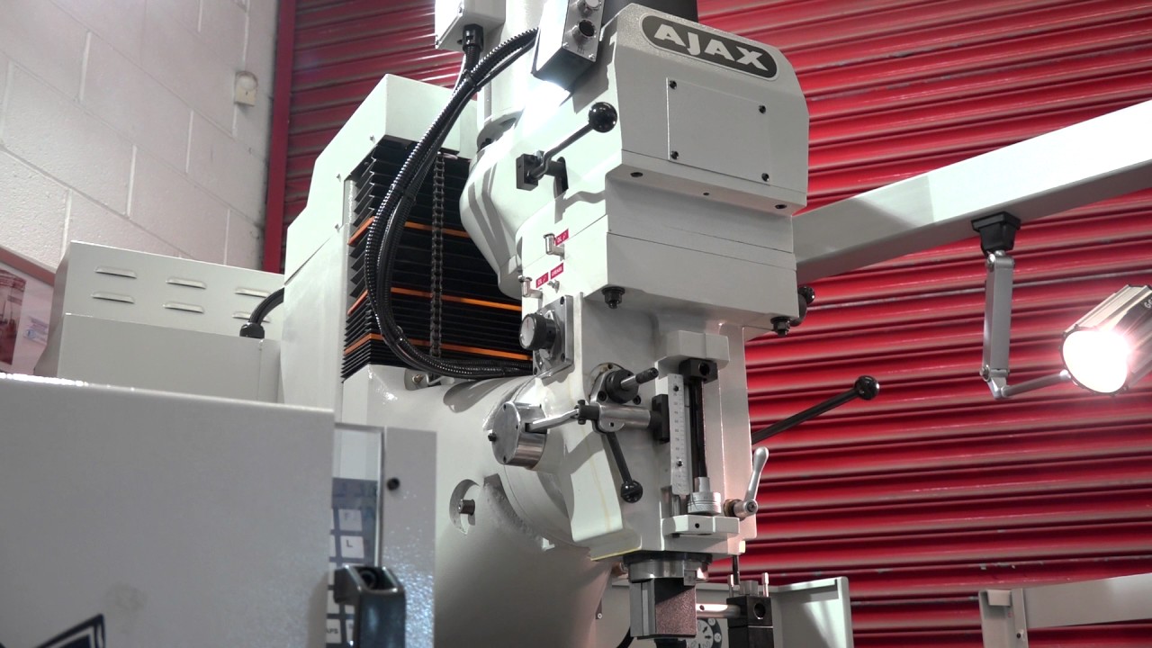 AJAX AJCBM1000 CNC Bed Milling Machine with Heidenhain control laser ...