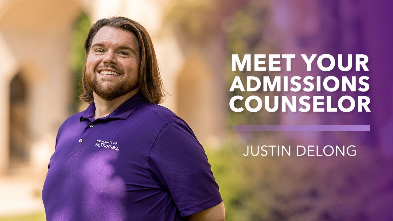 Meet Your Admissions Counselor: Justin DeLong - YouTube