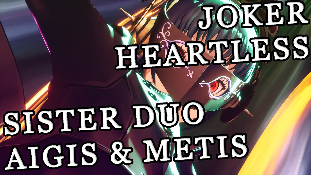 [P3R - Episode Aigis] Joker Superboss vs Sister Duo [Heartless] - YouTube