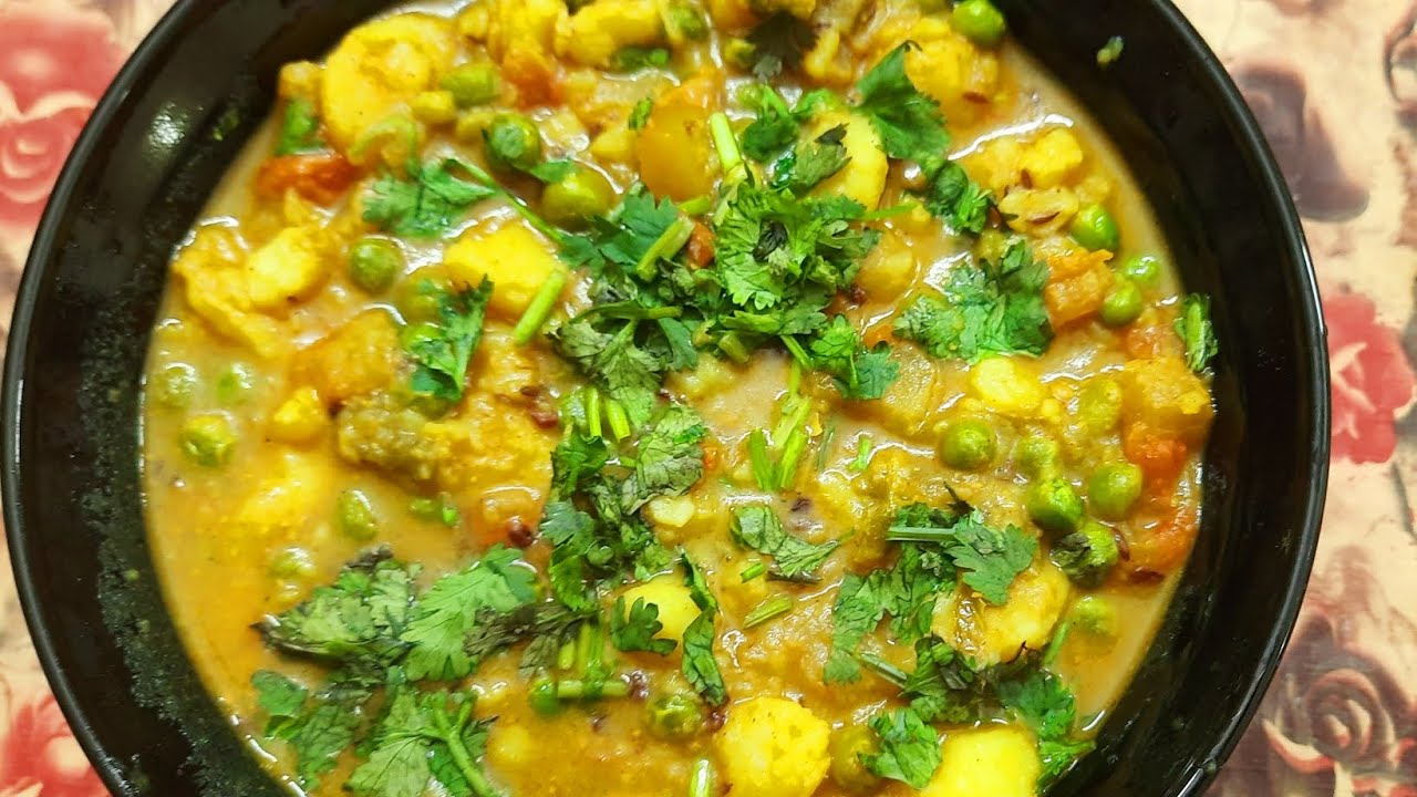 Aalu Matar Recipes //चटपटी आलू मटर की सब्जी - YouTube