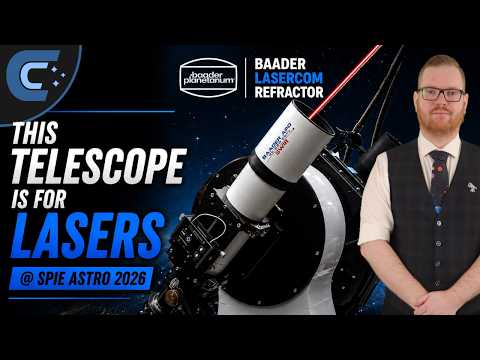 This Telescope is for Lasers - Baader Planetarium at SPIE Astro 2026