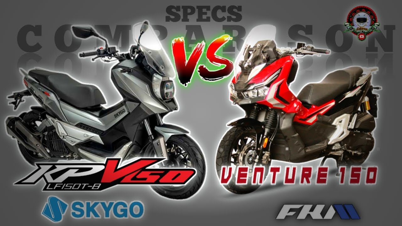 SKYGO KPV 150 vs FKM VENTURE 150 ULTIMATE SPECS COMPARISON - YouTube