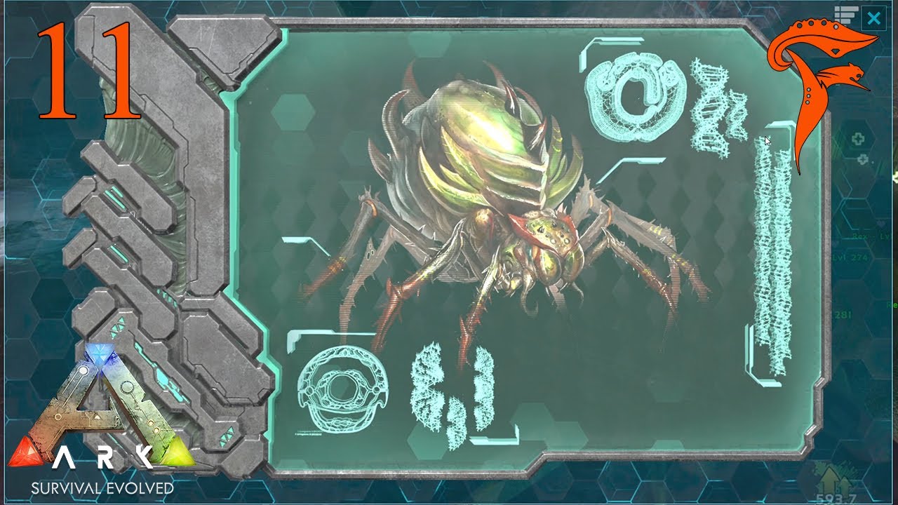 Melawan Boss Broodmother Lysrix Gamma | Ark Survival Evolved [The ...