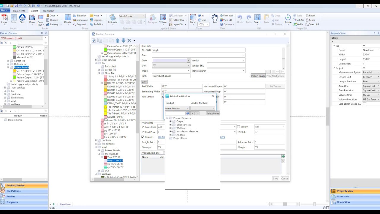 Linear Product Setup - Measure Square 8 - YouTube