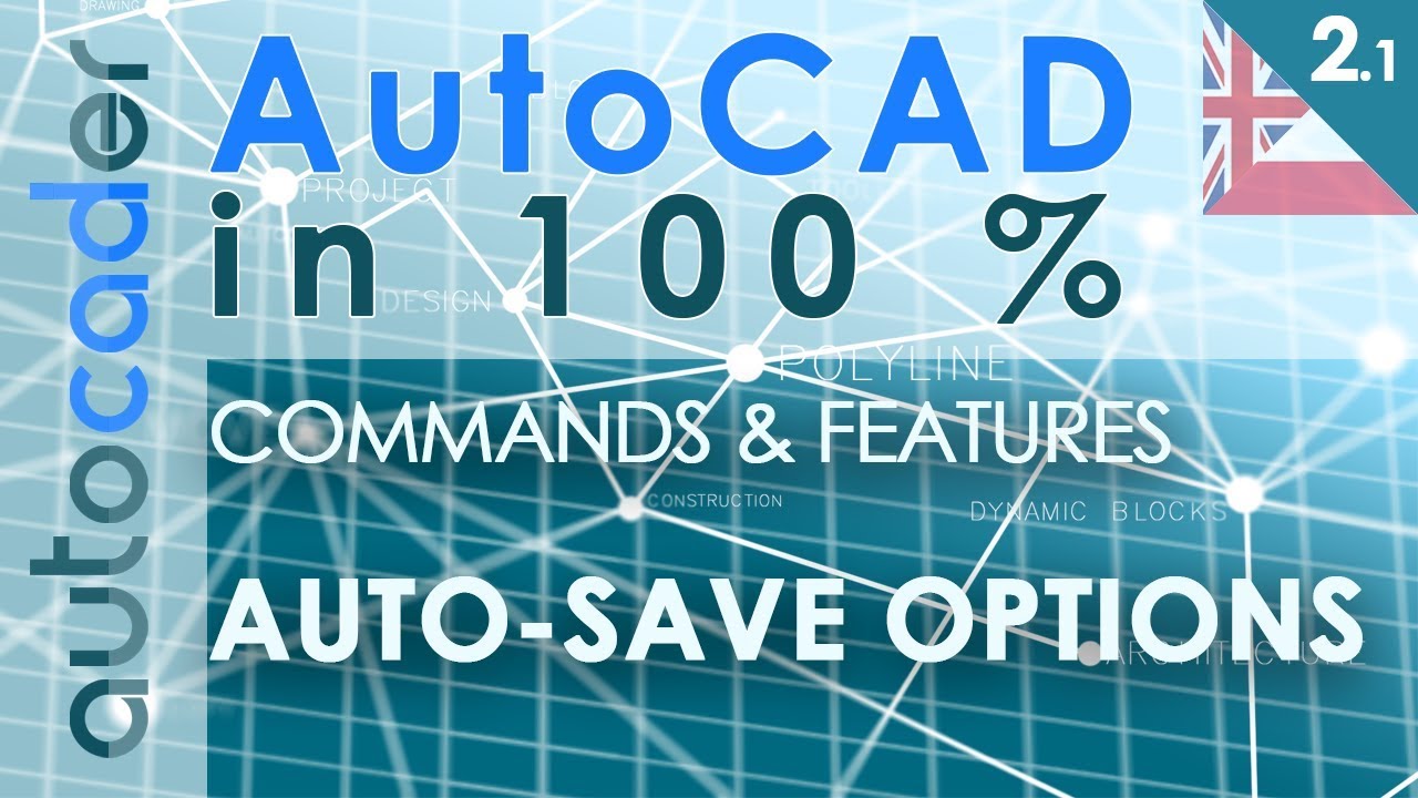 AutoCAD - How To Recover Lost File? Auto Save Options | AutoCADer | [EN ...