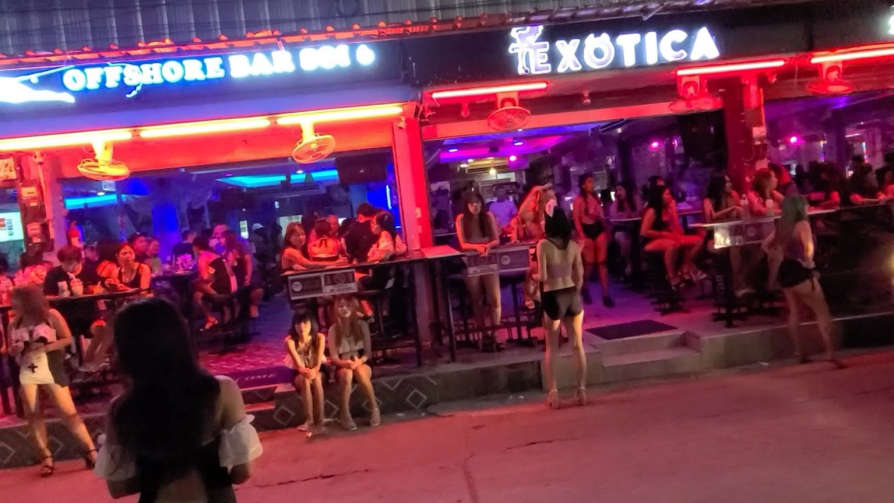 8k Soi 6 The Most Crazy Nightlife Strip In Pattaya Thailand Beautiful 6319