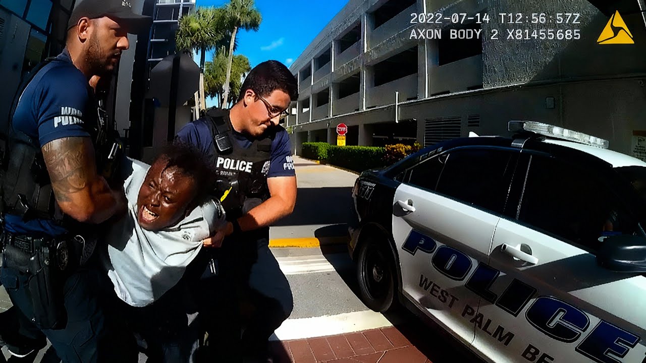 Security Guard Forgot She Is Not the Police - YouTube