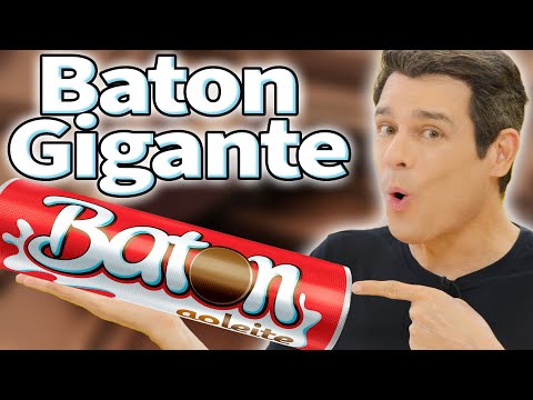Fiz um Baton GIGANTE! Olha como FICOU!