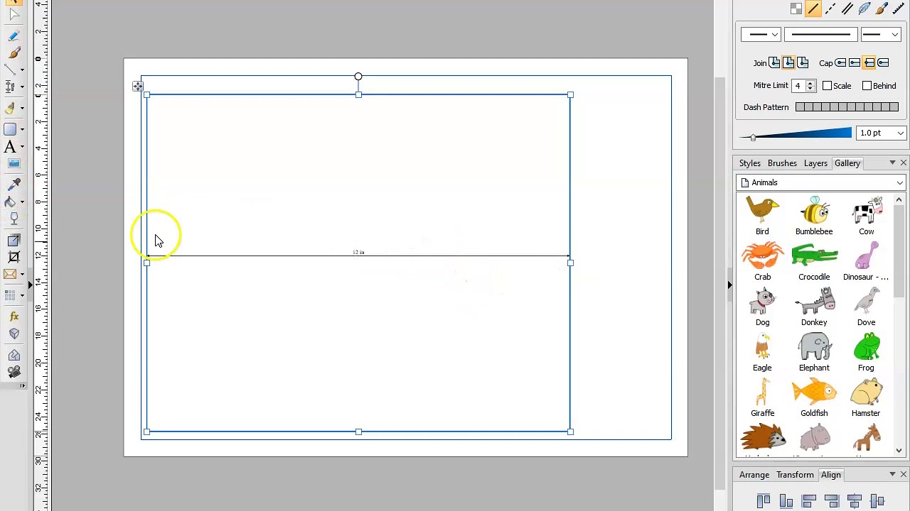 How to use the dimension tool in DrawPlus - YouTube