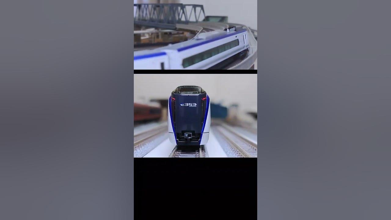 JR東日本 E353系 富士回遊〈KATO 10-1522一部〉 JR EAST E353 SERIES「FUJI EXCURSION」3 cars n scale ＃Shorts - YouTube