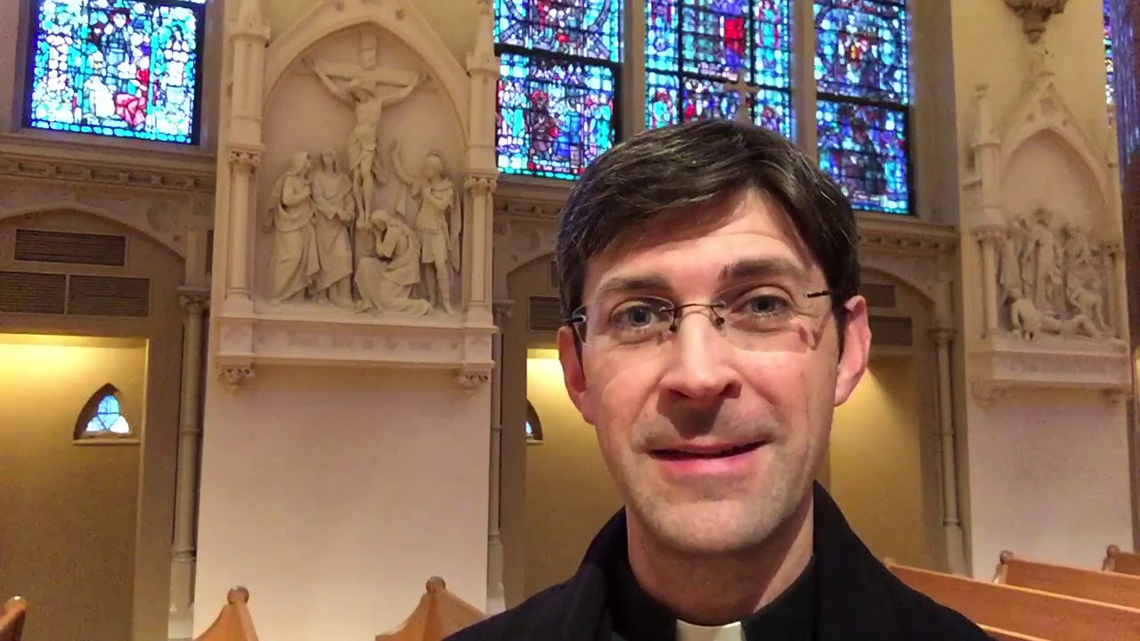 "I thirst" Fr. Matthew Baugh SJ - YouTube