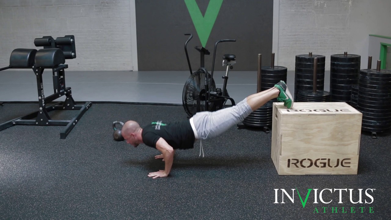 Elevated Foot Push-Ups | CrossFit Invictus Gymnastics - YouTube