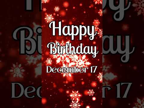 Happy Birthday! December 17 #happybirthday #highvybessociety # ...