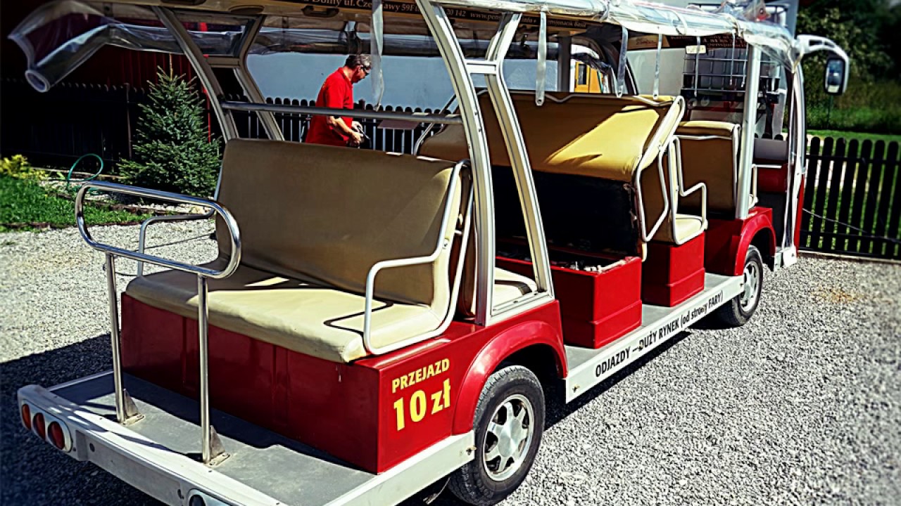 Turystyczne eko-busiki w Kazimierzu Dolnym.wmv - YouTube