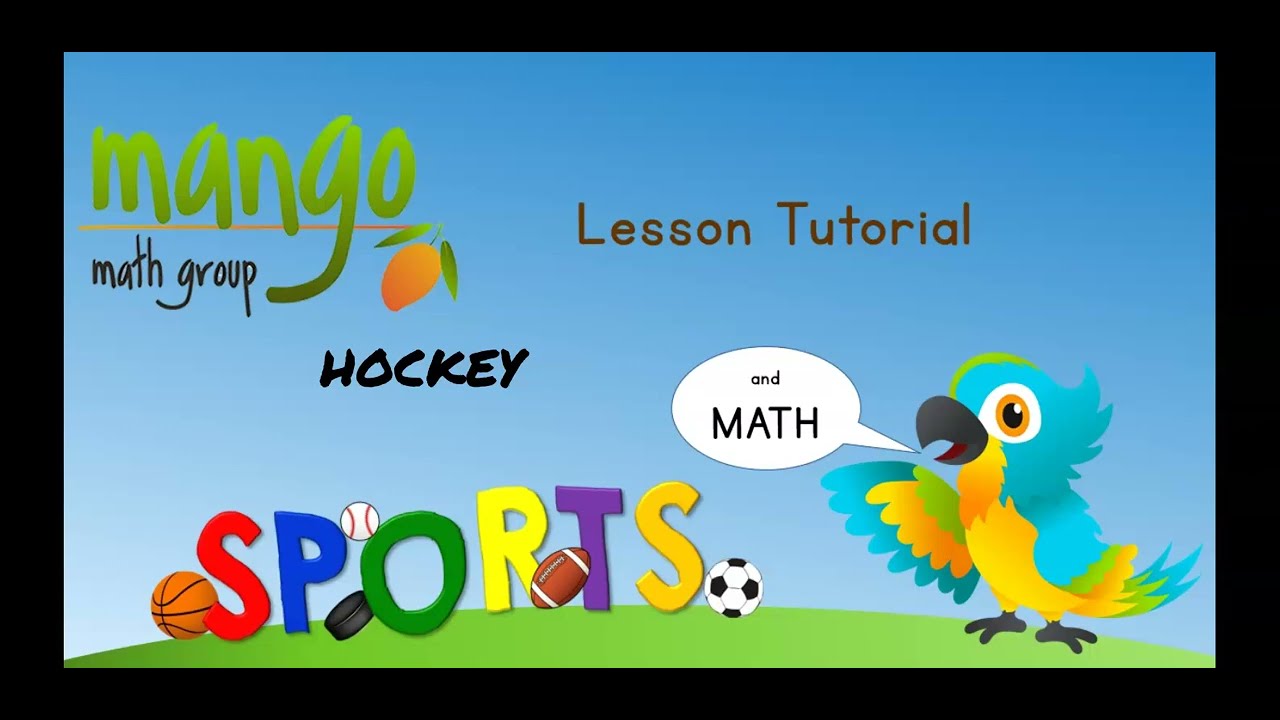 Hockey (Sports and Math Lesson) - YouTube