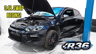 BUILDING AN R36 ENGINE SWAPPED VW SCIROCCO R | PART 2 | Doovi