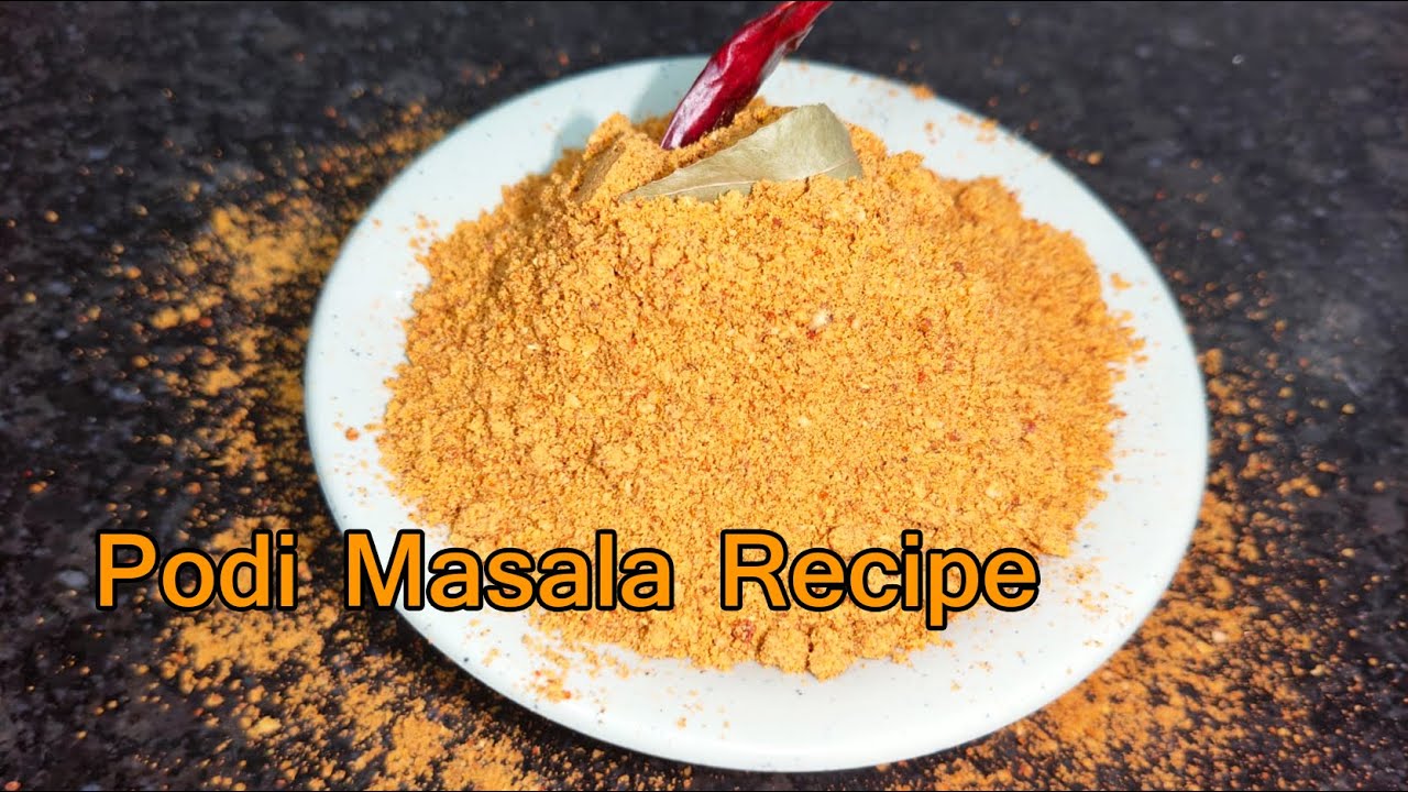 Idli Podi Recipe. | Molaga Podi. | Idli Milagai Podi—Magic Gun Powder ...