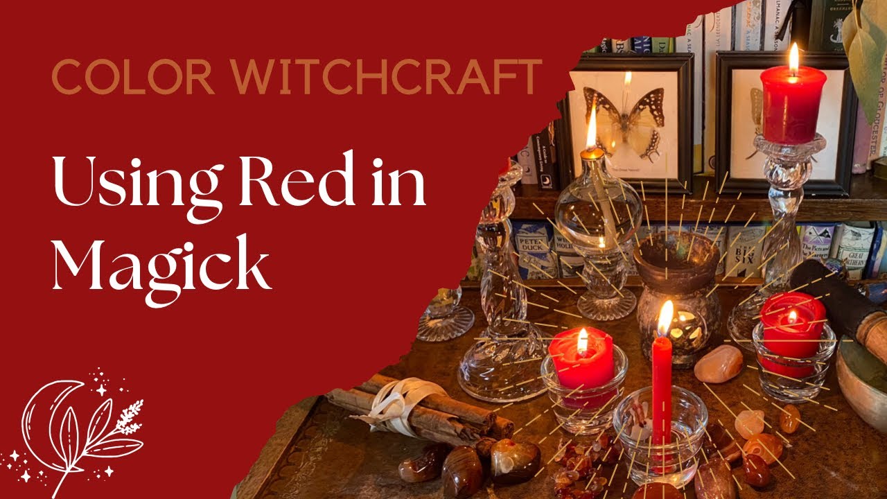Color Magick || Red Magic || Witchcraft #Shorts - YouTube