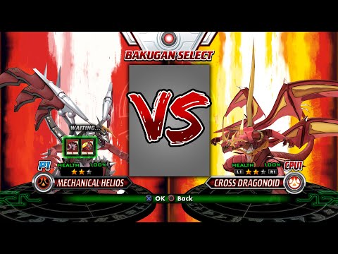 Mechanical Helios vs Cross Dragonoid - Bakugan: Defenders of the Core