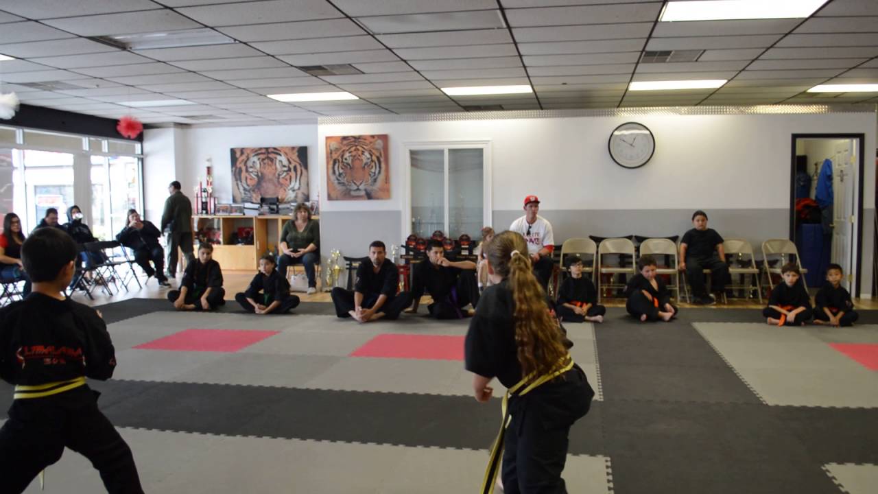 Santee Lima Lama karate kids - YouTube