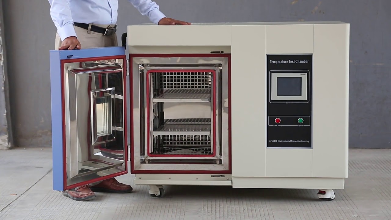 LIB Benchtop Environmental Test Chambers TH-50 & TH-80 - YouTube