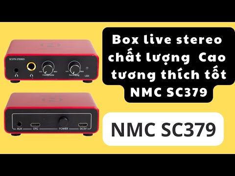 BOX LIVE STEREO SC379 chuẩn 24bit 96khz - YouTube