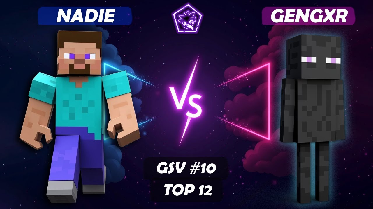 GSV#10 - Top 12 - Nadie (Steve) vs Gengxr (Enderman) | Smash Ultimate ...