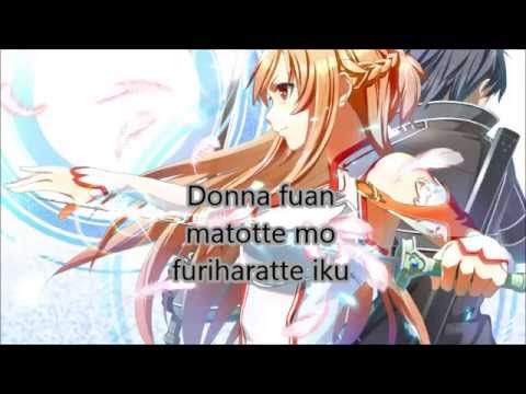 Original SAO Theme Song (Crossing Field) w/ Romaji Lyrics - YouTube