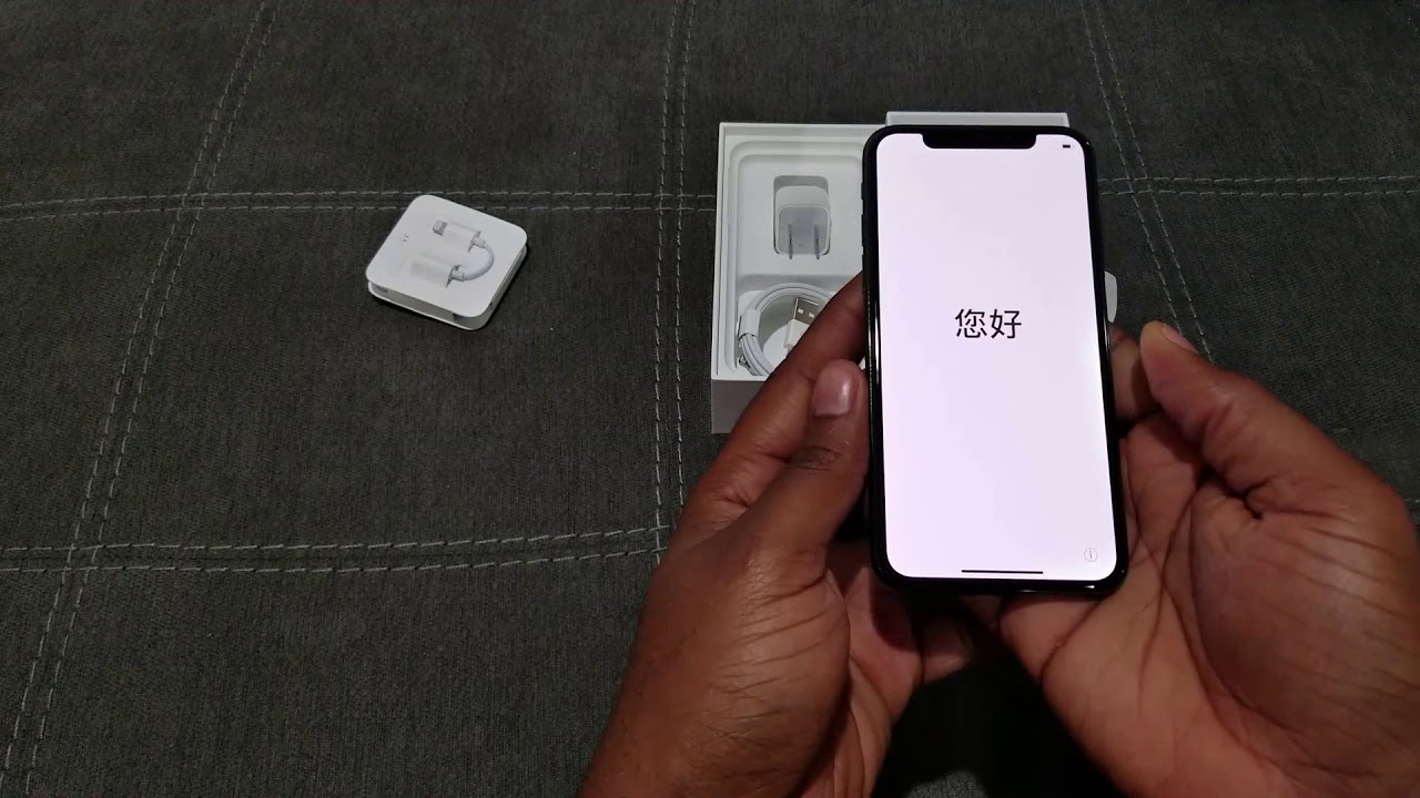 What's in the box... iPhone X unboxing - YouTube