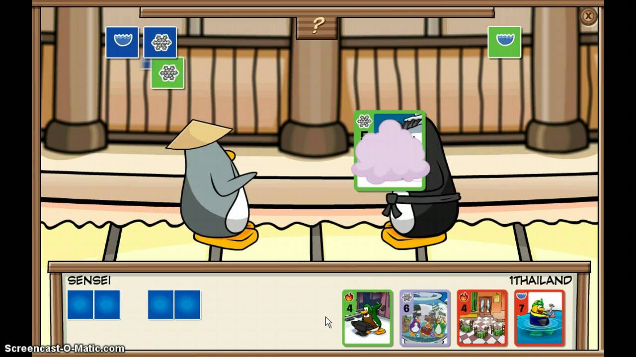 Card-Jitsu Chellenge against Sensei - YouTube