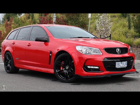 2017 Holden Commodore VF II MY17 SS V Redline Sportwagon V002269 - YouTube