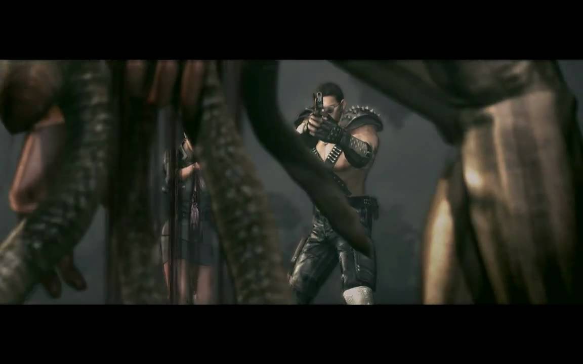 Resident Evil 5 PC - Chapter 3-3 PC Costumes Cutscenes - YouTube