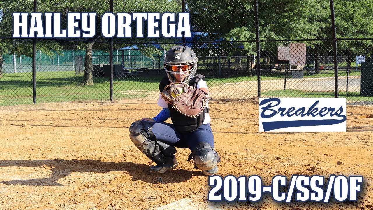 2019-C/SS/OF Hailey Ortega Softball Skills Video #2 - YouTube