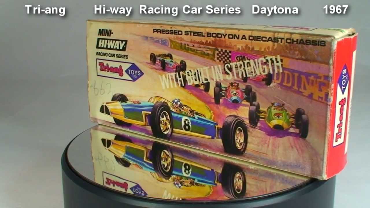 Tri-ang Hi-way Racing Car Series Daytona 1967 - YouTube