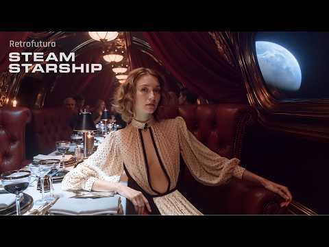 The Sleeper Starship: Midnight to the Outer Colonies | AI 4K — Retrofutura