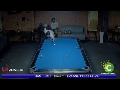 PELATIHAN ATLET KOTA SEMARANG 9 BALL JAMES KD - GALANG POOLFELLAS - YouTube