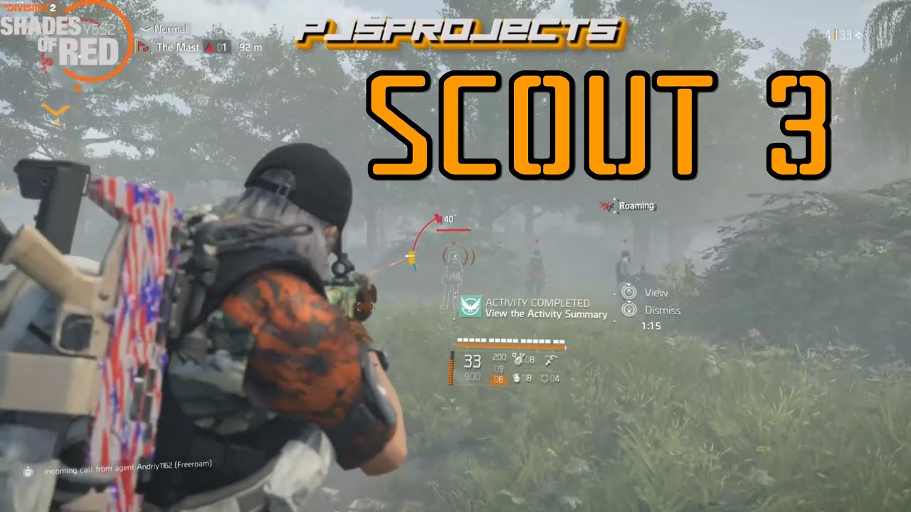 The Division 2 Scout 3 guide Shades Of Red 2024 Season 6 Wk 3 - YouTube