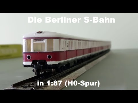 S-Bahn Baureihe 277 (ET 167) Selbstbau in H0 1:87