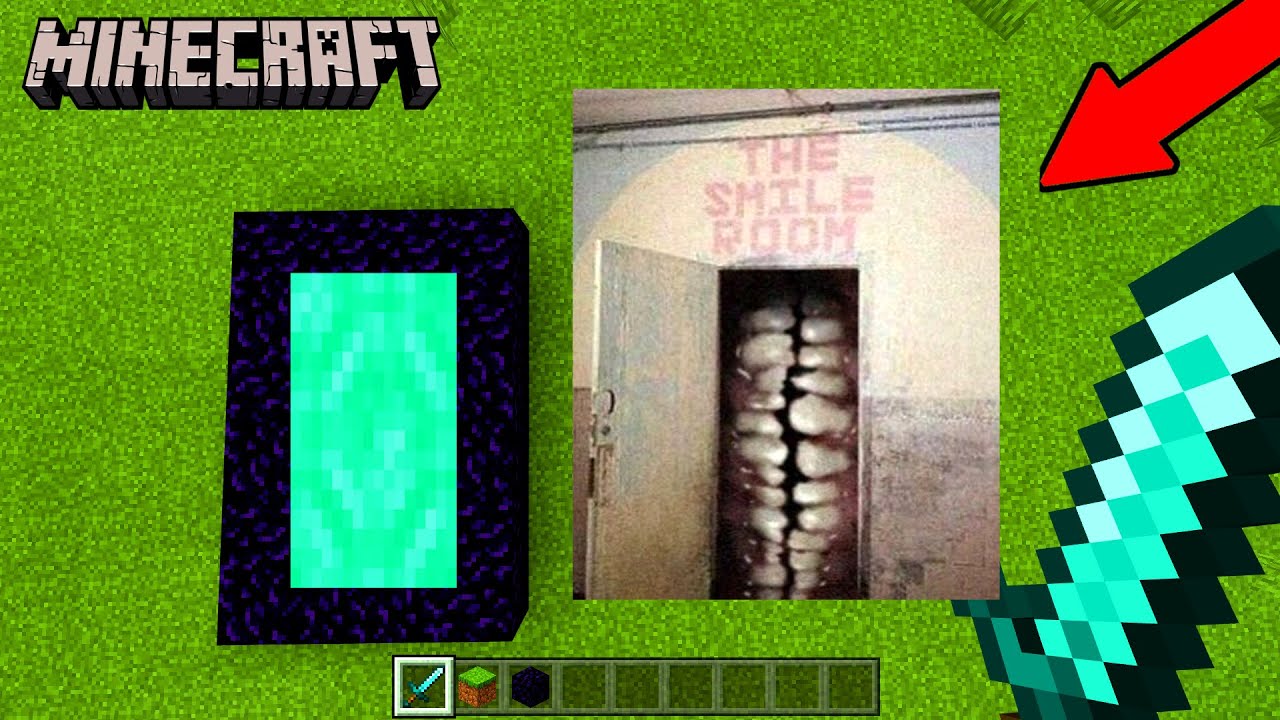 How To Make Portal To Smile Room In Minecraft! - YouTube