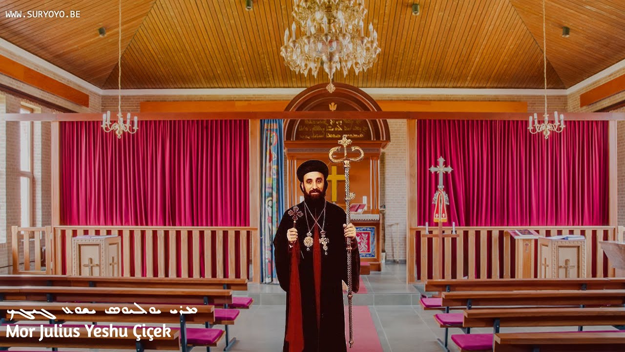 Suryoyo - Mor Julius Yeshu Çiçek ( ܡܪܝ ܝܘܠܝܘܣ ܝܫܘܥ ܔܝܓܟ ) talking about ...