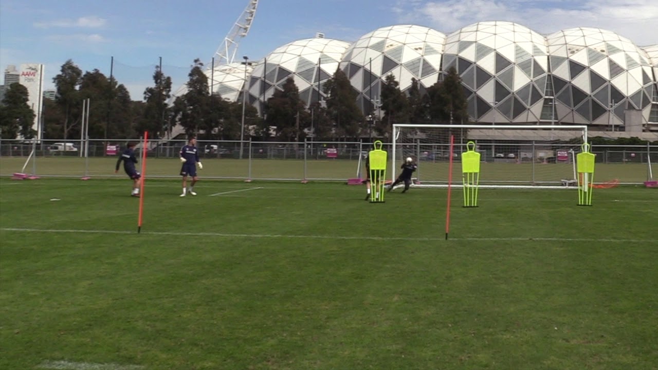 Game-Related Goalkeeping Practice (Example Video) - YouTube