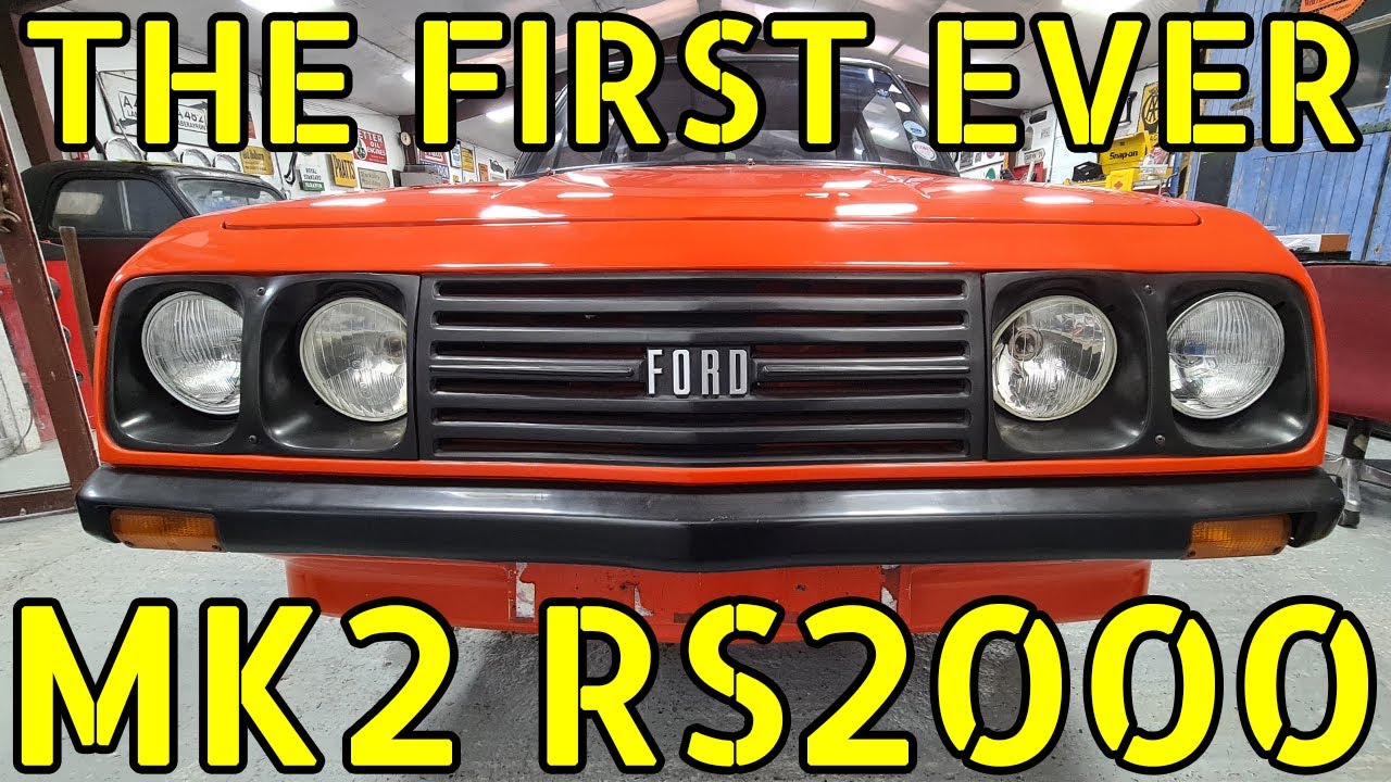 Restoring the FIRST EVER MK2 Ford Escort RS2000 - Pt. 1 - YouTube