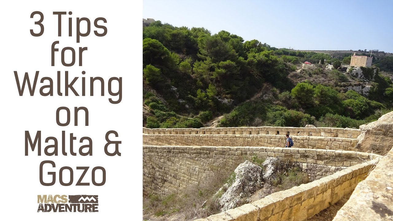3 Tips for Walking on Malta & Gozo - YouTube