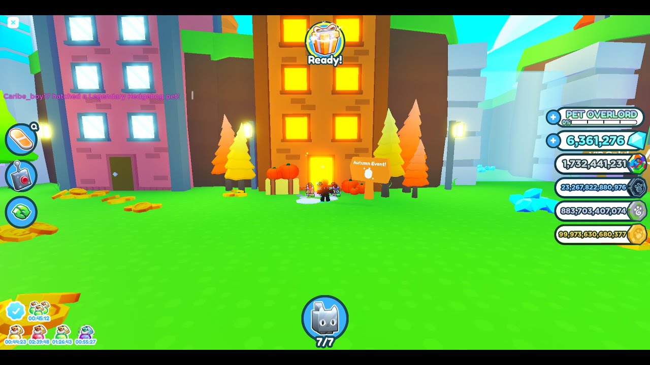 Looking at the Roblox Pet Sim Update(Autumn) - YouTube